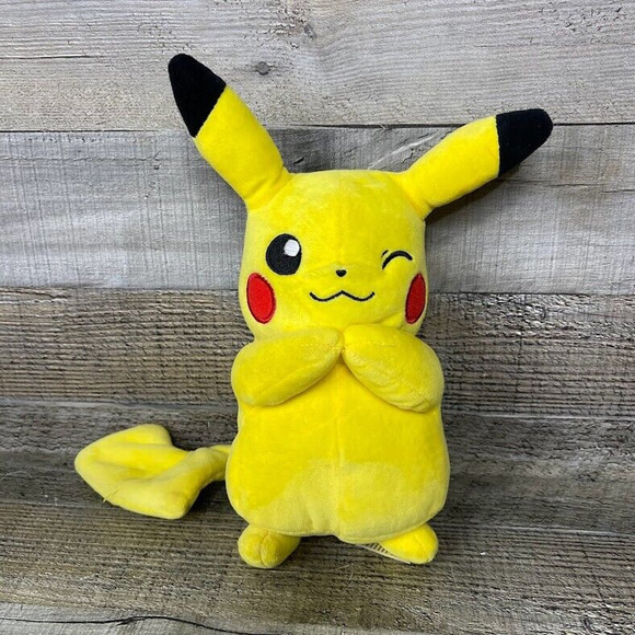 Nintendo | Toys | Pokmon Winking Pikachu Plush 2021 | Poshmark